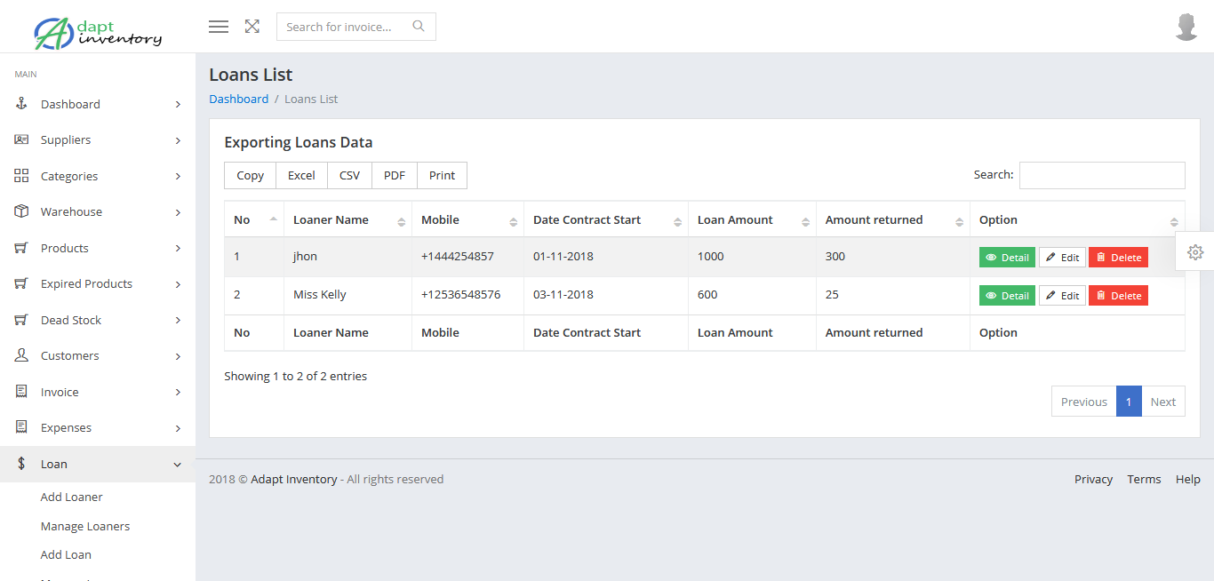 Adapt Inventory Management System by wp-mage | CodeCanyon